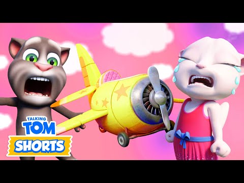 Talking Tom - Angela's Broken Plane ✈️  Season 2 - Episode 7 ⭐ Cartoon for kids Kedoo Toons TV