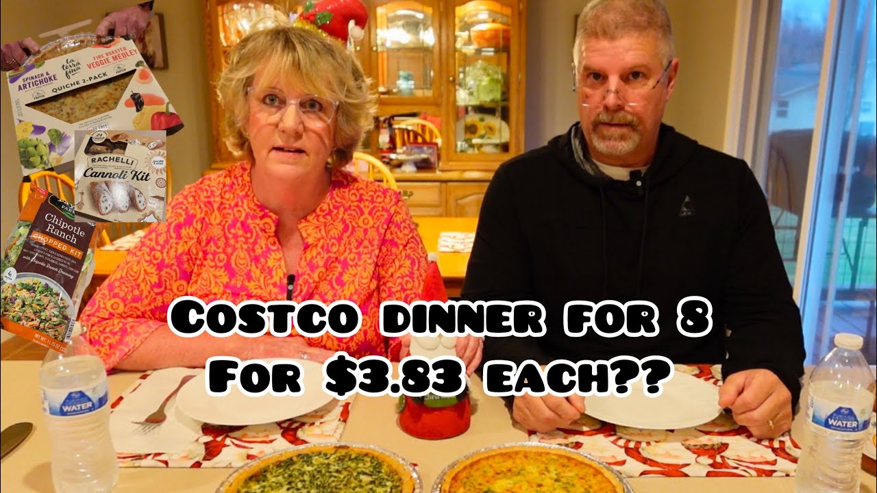 Chipotle Ranch Salad, Quiche & Cannoli for 8 for only 3.83 each ...