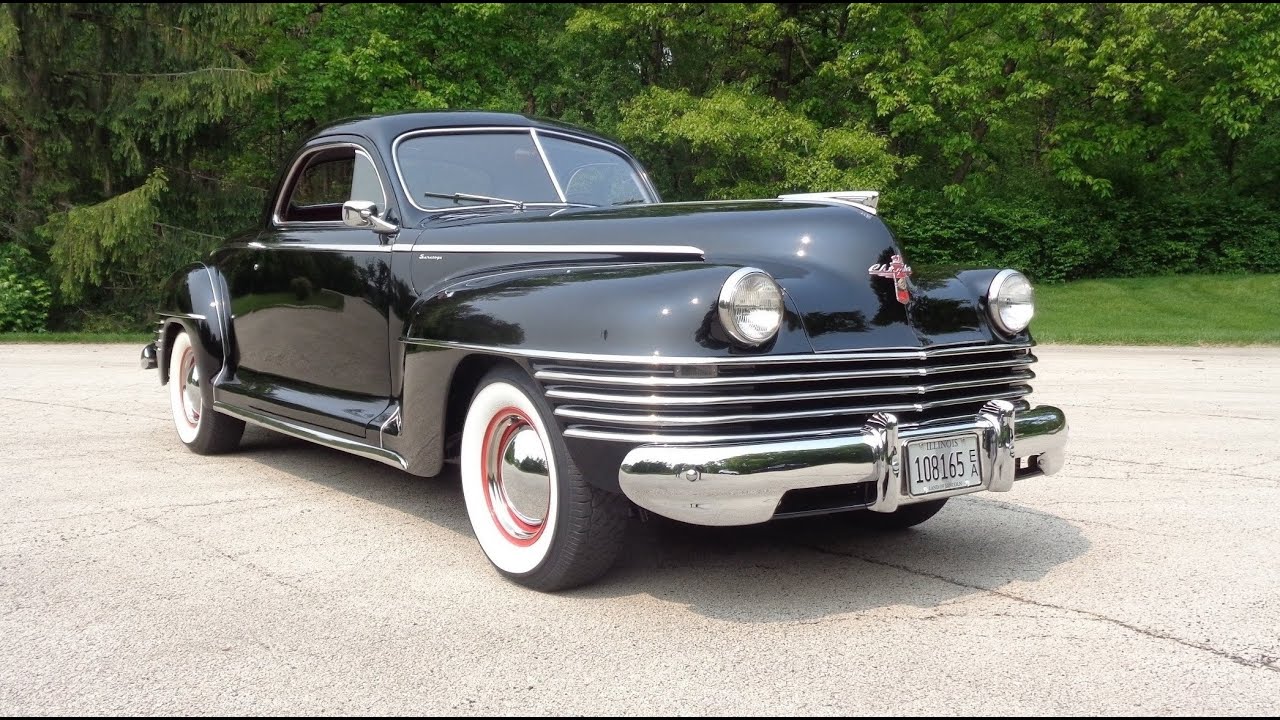 1942 Chrysler Saratoga Highlander Business Coupe in Black & Ride on My ...