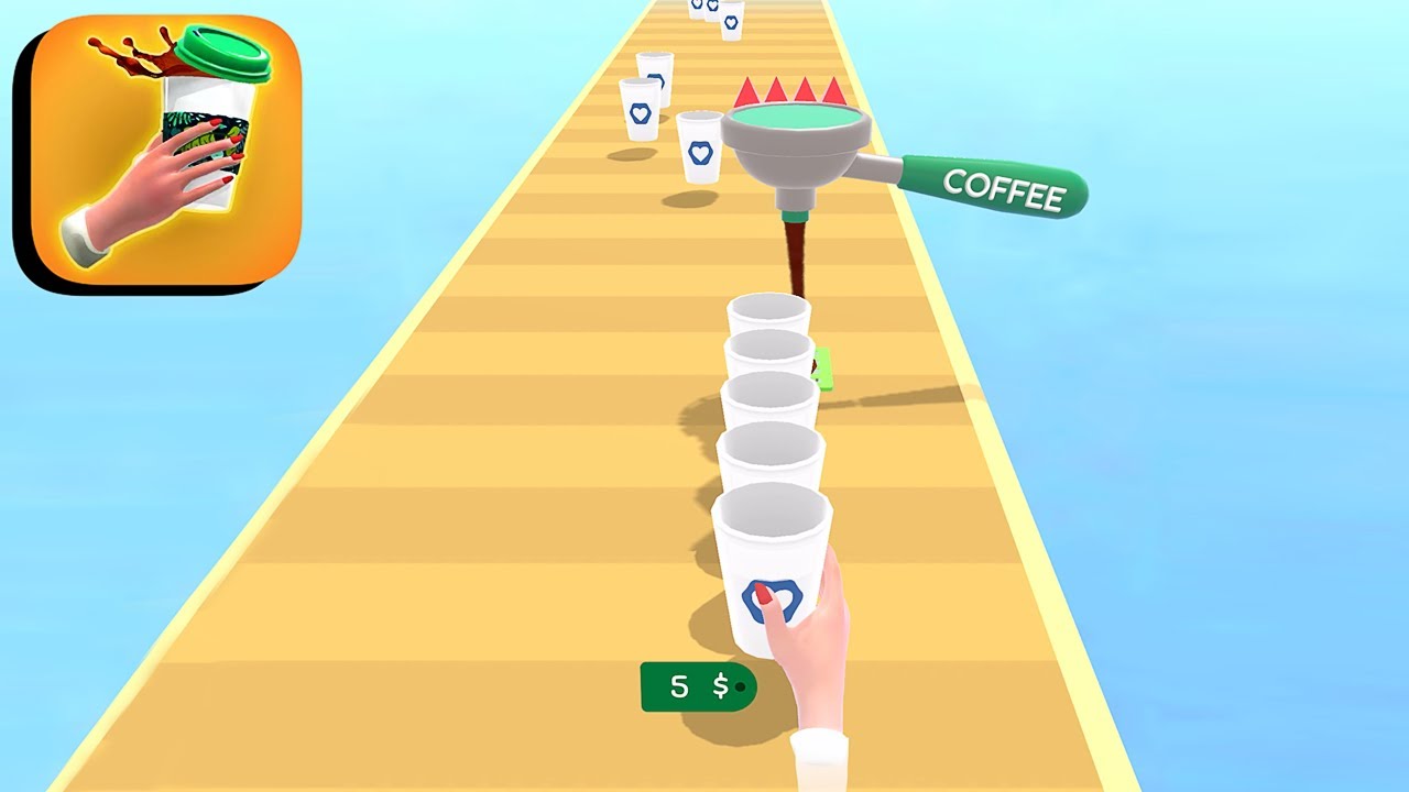 COFFEE STACK GAMEPLAY | ALL LEVELS 1-2 - YouTube