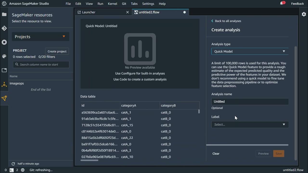 aws sagemaker data wrangler with sagemaker feature store - YouTube