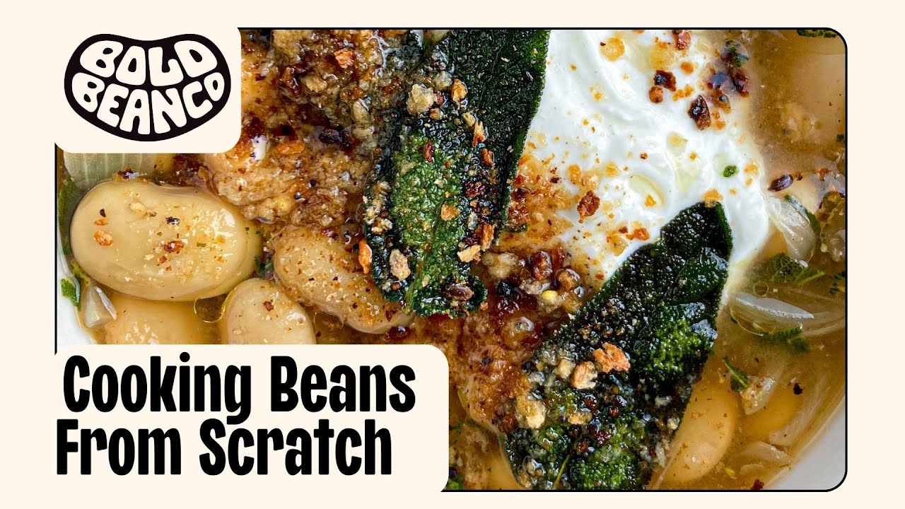 COOKING BEANS FROM SCRATCH - YouTube