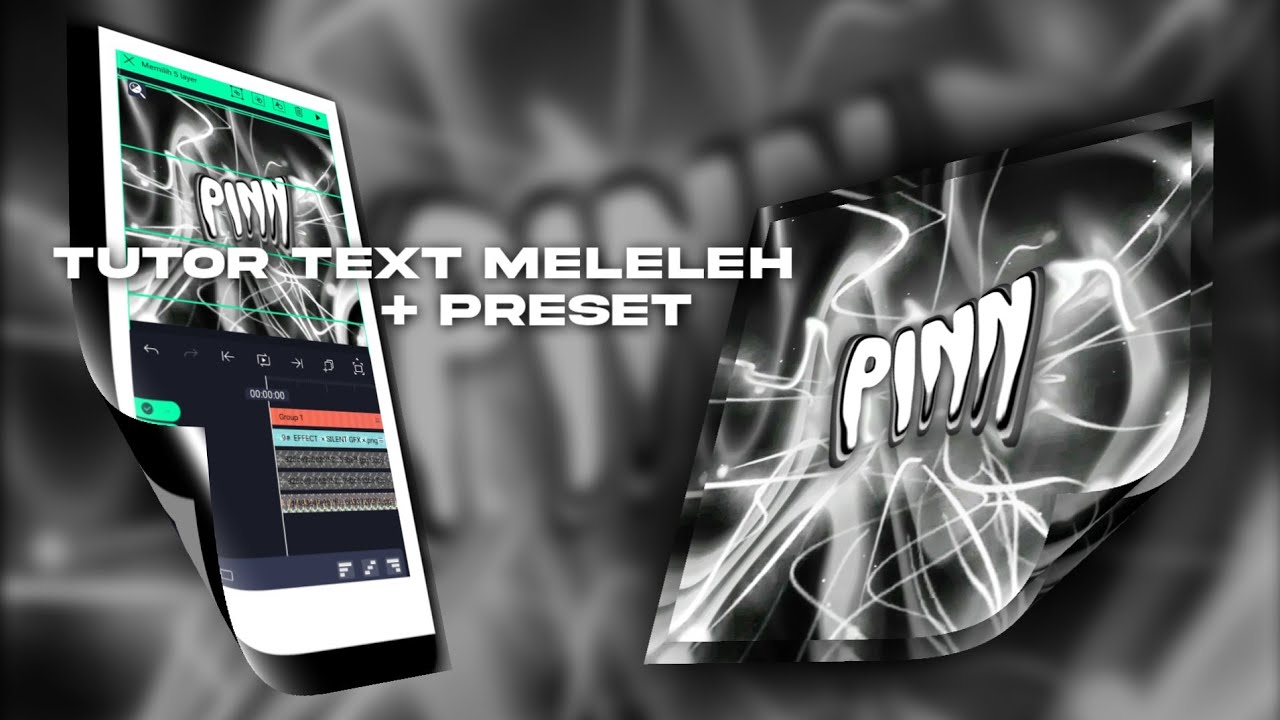 TUTORIAL BUAT TEXT MELELEH + PRESET || GFX DESIGN PRESET AM 5MB & XML ...