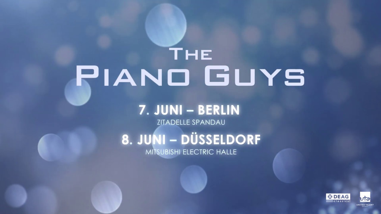 The Piano Guys | Deutschland Tour 2019 - YouTube