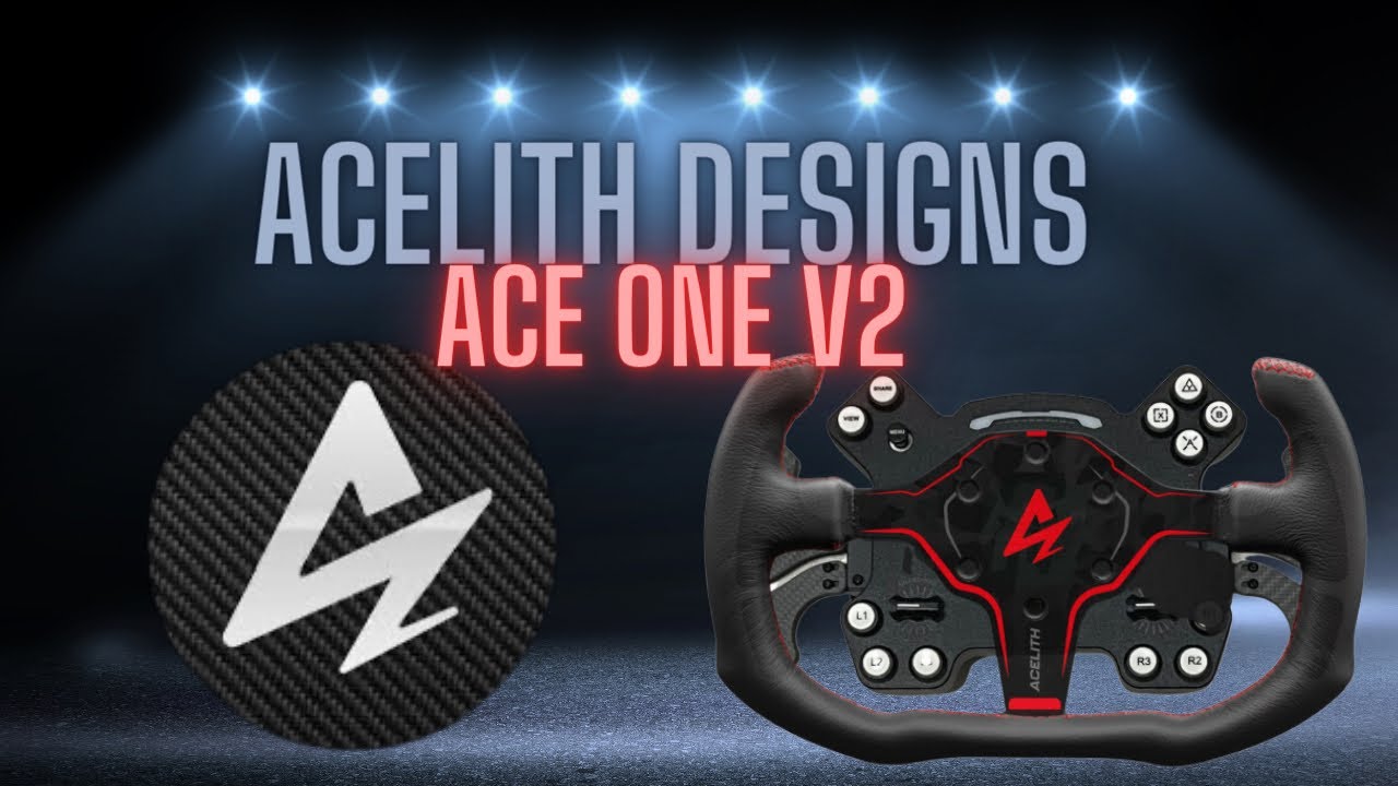 ⁠@acelith-simracing Ace One V2 wheel. - YouTube