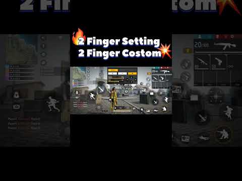 Free Fire 2 Finger Setting || फ्री फायर दो फिंगर सेटिंग || Thariwal # ...