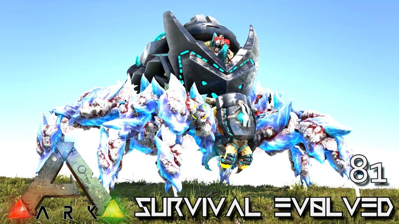 ARK: SURVIVAL EVOLVED - NEW TEK SPIDER EMPEROR BROODMOTHER FOREWORLD ...
