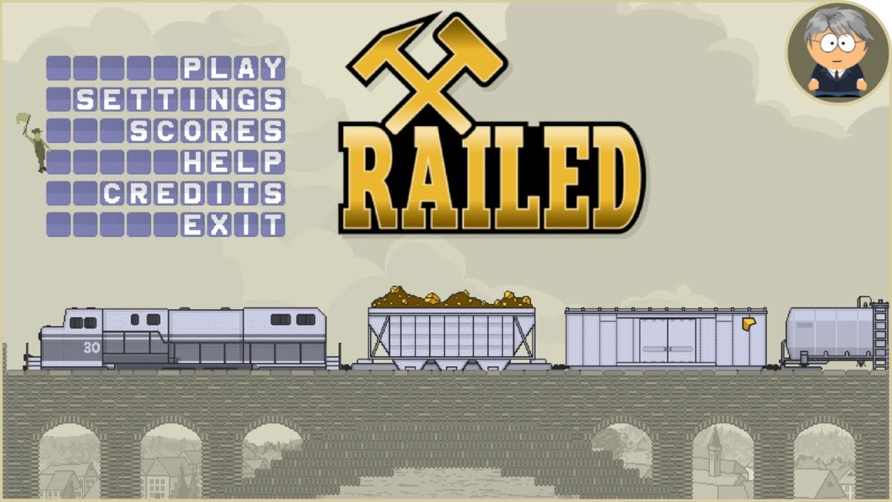 RAILED - A Railroad Themed Puzzle Game - First Look - Prerelease - YouTube