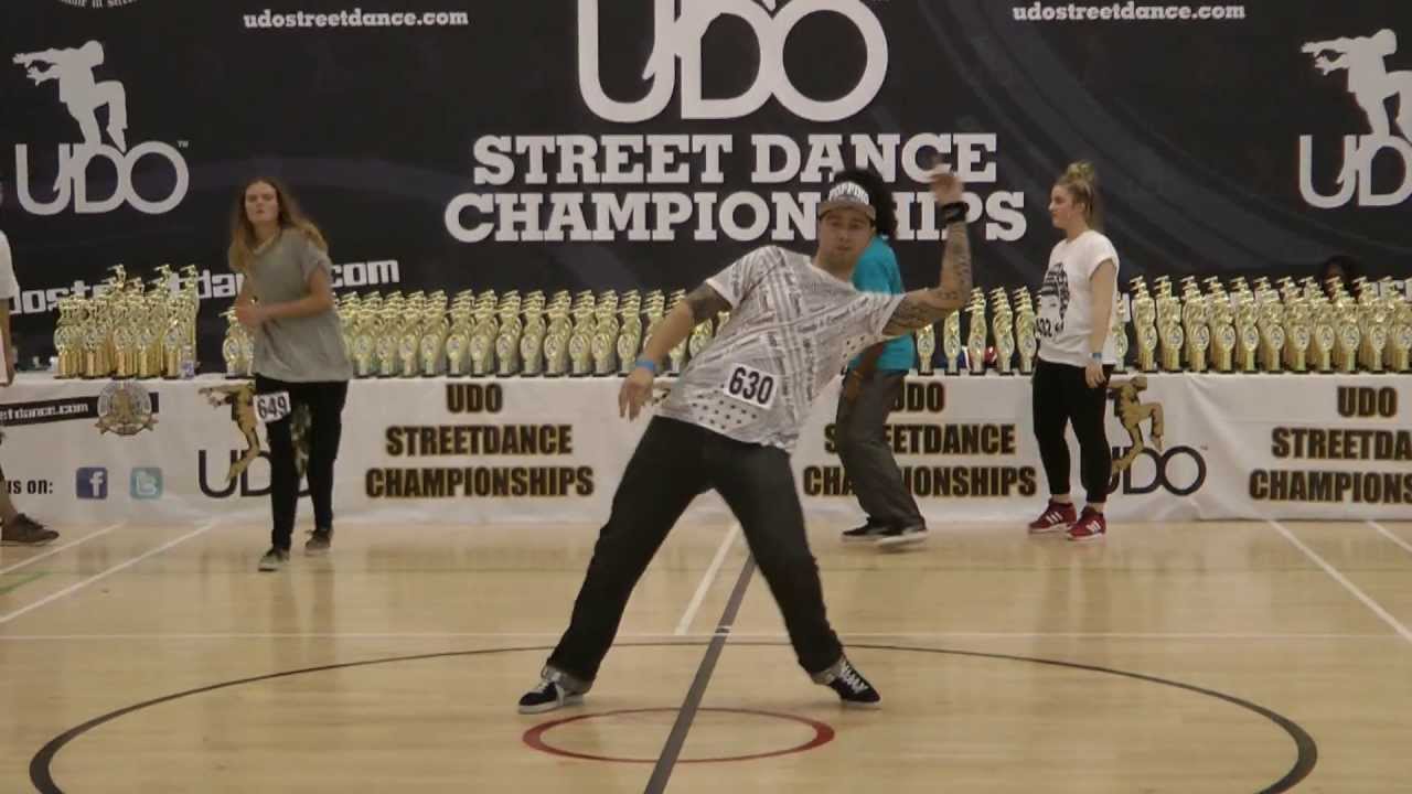 UDO Streetdance Championships 2013 Advanced Solo - Kaspartan - YouTube