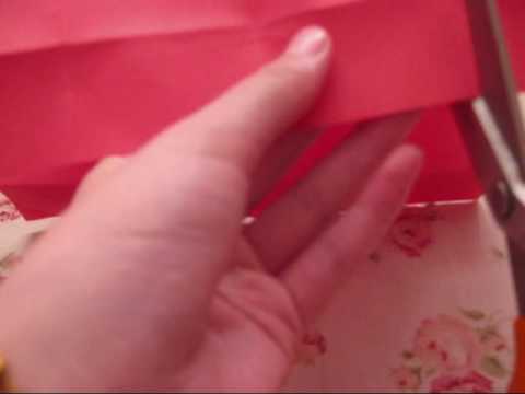 how to fold triangles for 3d origami - YouTube