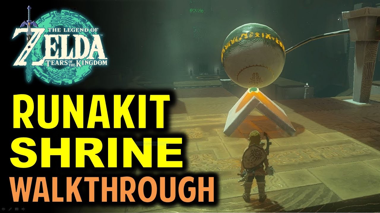 Runakit Shrine Puzzle: Built to Carry Walkthrough | The Legend of Zelda ...