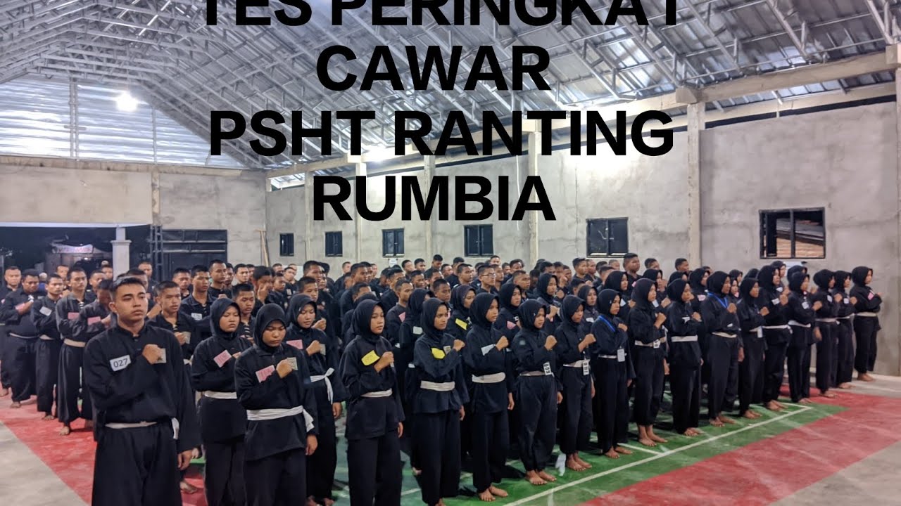 tes peringkat cawar psht ranting rumbia 2024 - YouTube