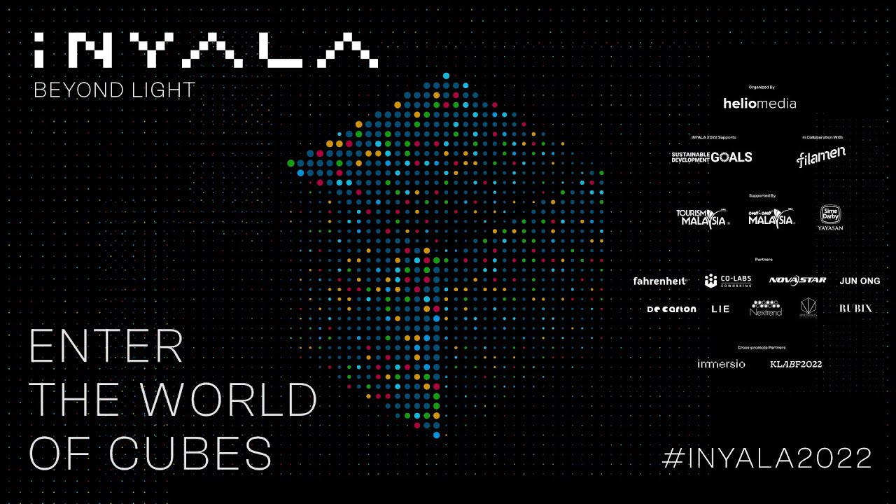 iNYALA 2022 Beyond Light New Media Art Exhibition - YouTube