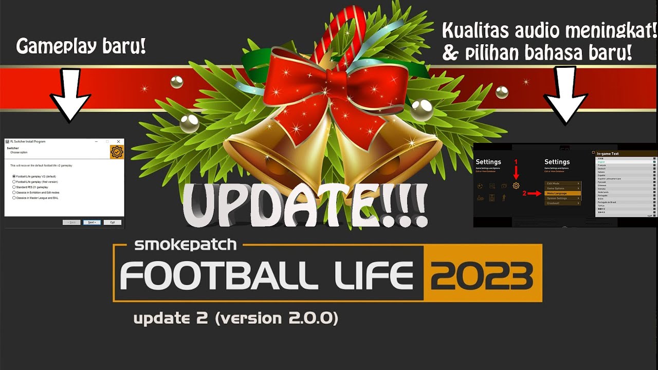 UPDATE Football Life 2023 v2.00, GAMEPLAY MAKIN ENAK! KUALITAS AUDIO ...