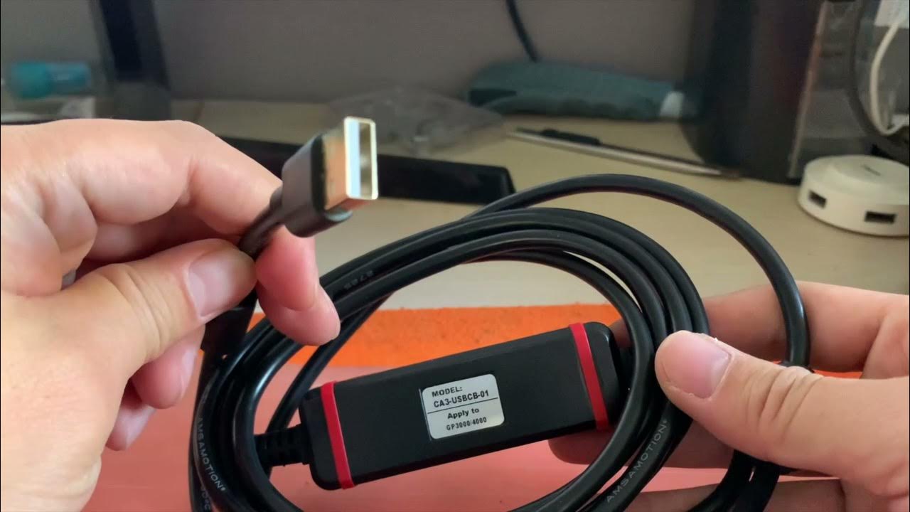 Proface GP3000\ST3000(W)\LT3000 etc series HMI programming cable CA3 ...