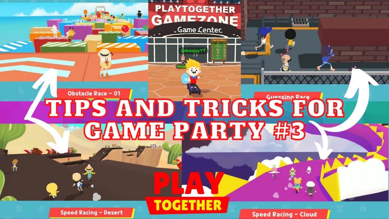 Tips and Tricks For Maps Of Game Party In Play Together Game || Paly ...