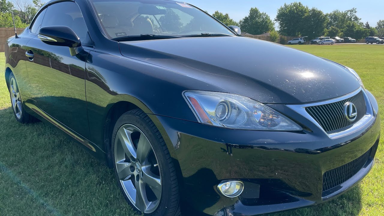Lexus IS 250C hardtop convertible very low miles excellent condition ...