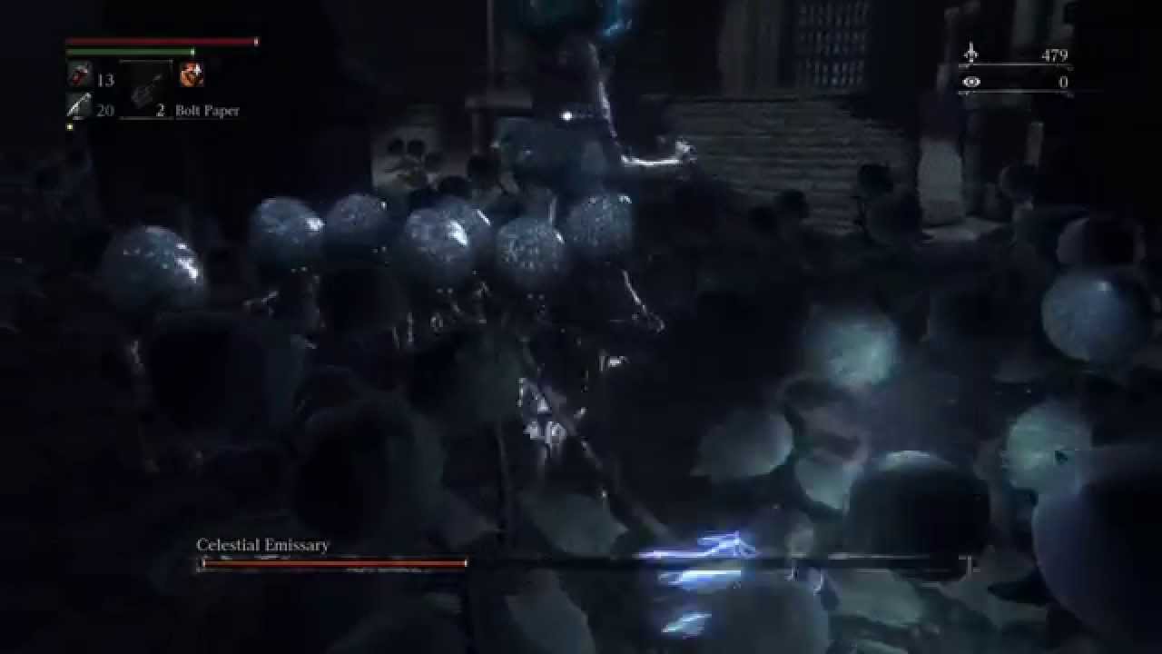Bloodborne boss Celestial Emissary - YouTube