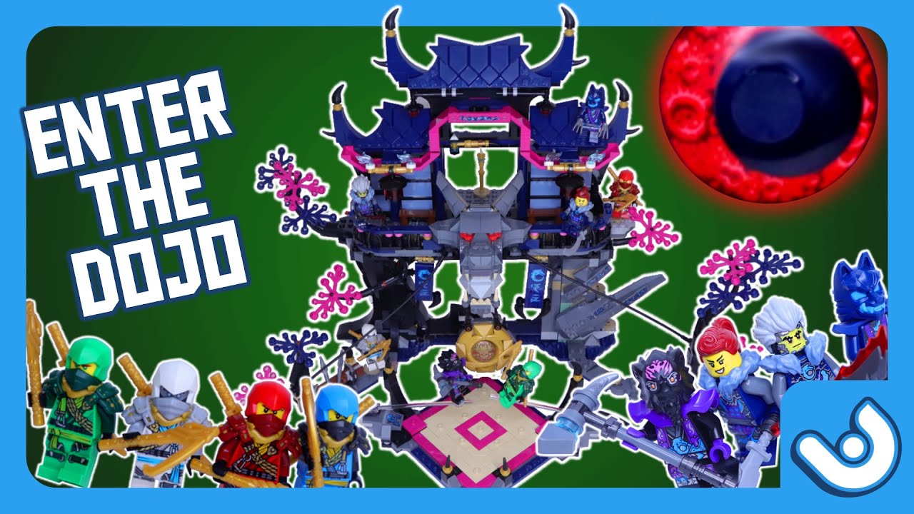 ENTER THE DOJO! LEGO Ninjago Dragons Rising 2024 Wolf Mask Shadow Dojo ...