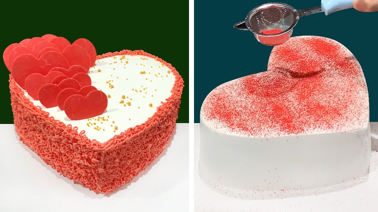 50+ My Favorite Heart Cake Decorating Ideas | Tasty Cake Decorating ...