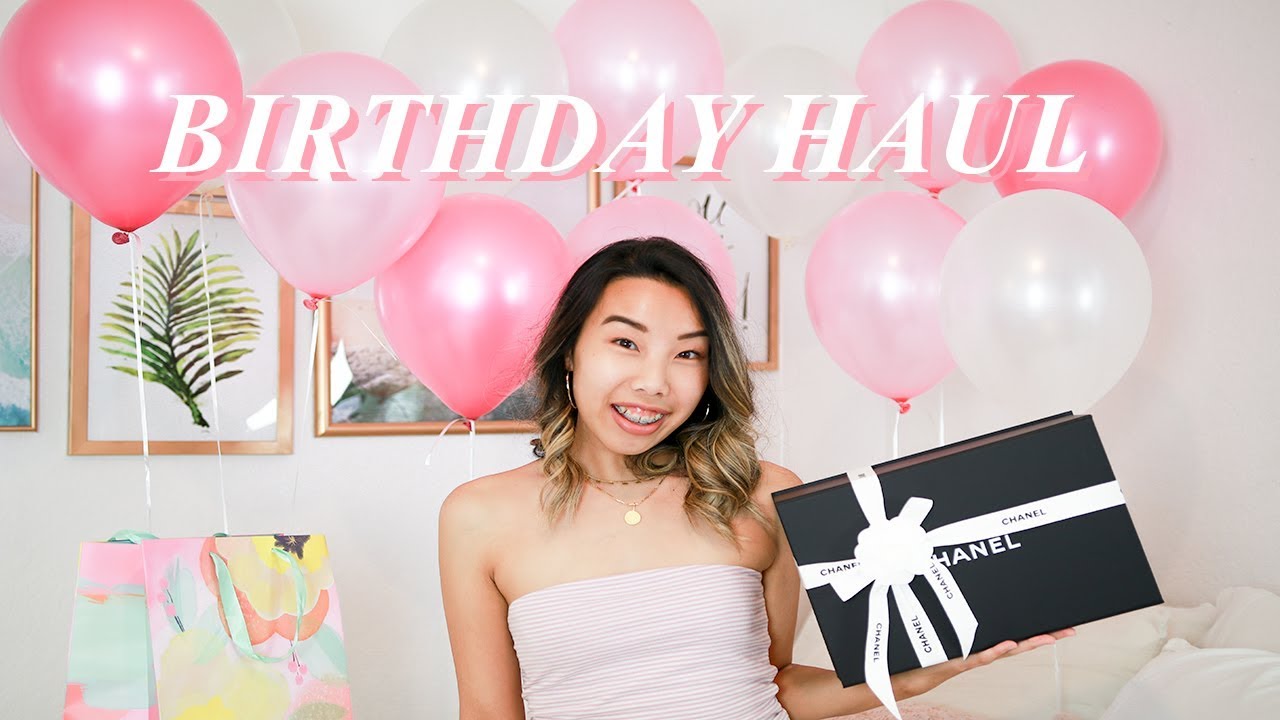 Birthday Haul! What I Got For My Birthday! - YouTube