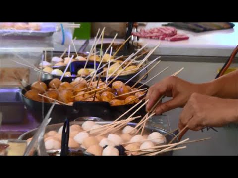 Hong Kong Street Food. The Amazing Stalls of Cheung Chau Island - YouTube