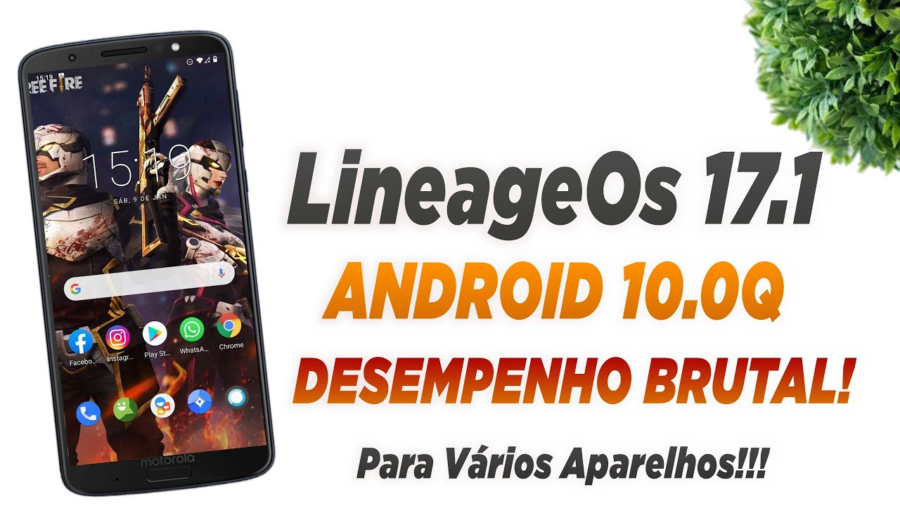 REVIEW E INSTALAÇÃO - LineageOs 17.1 - ANDROID 10 - DESEMPENHO BRUTAL ...