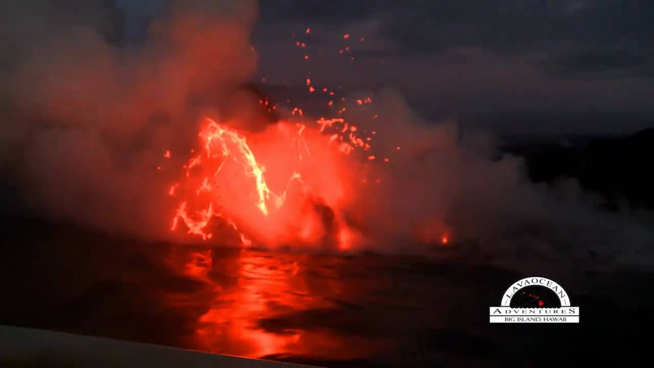 Lava Ocean Adventures Big Island Lava Tours - YouTube