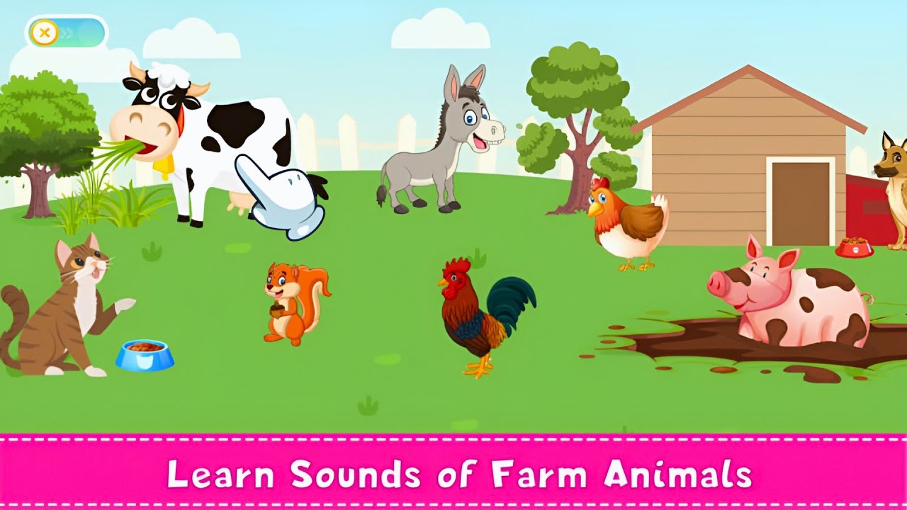 Learn Farm Animal Sounds in Minutes with THIS Easy Trick! #kids - YouTube