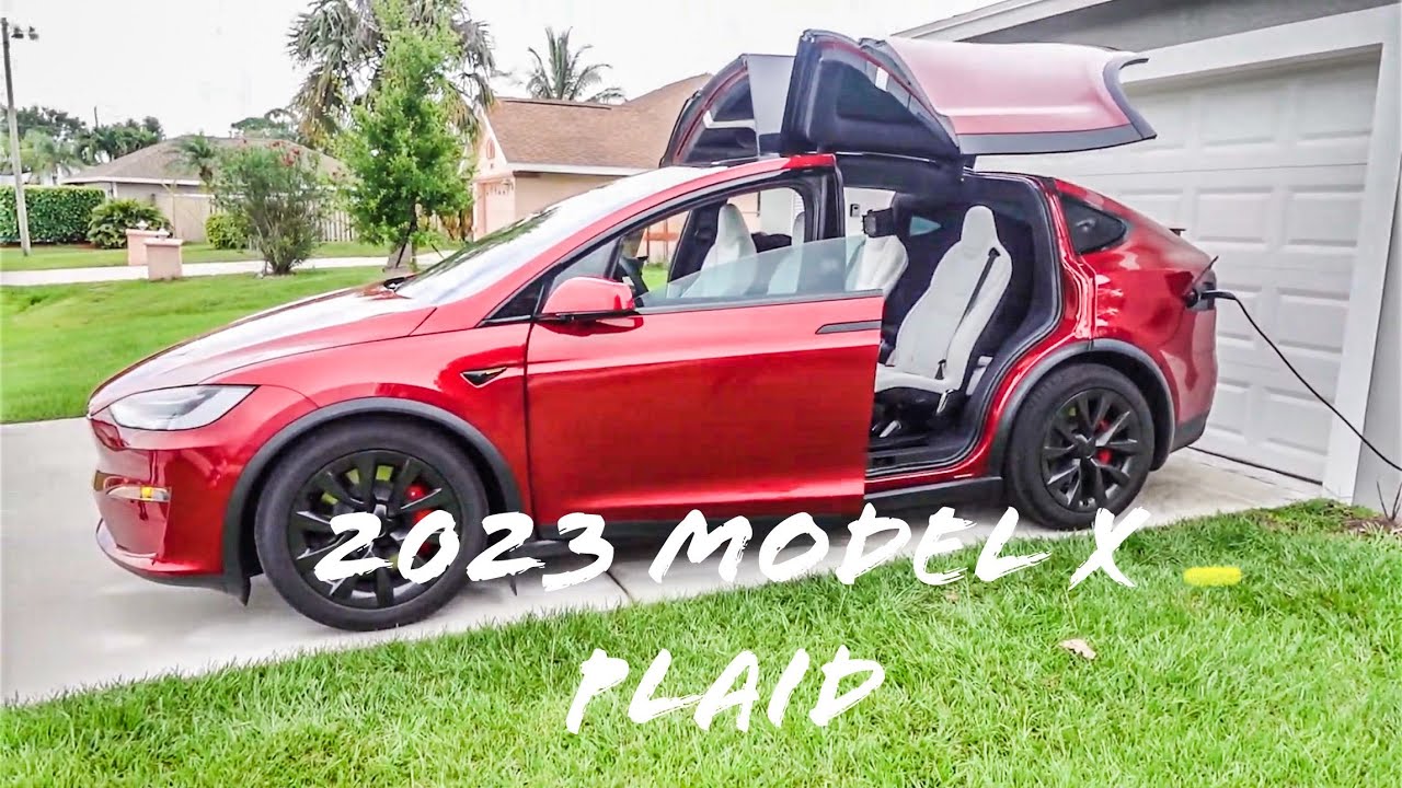 2023 Model X Plaid |Buying process, Delivery day and First impressions ...