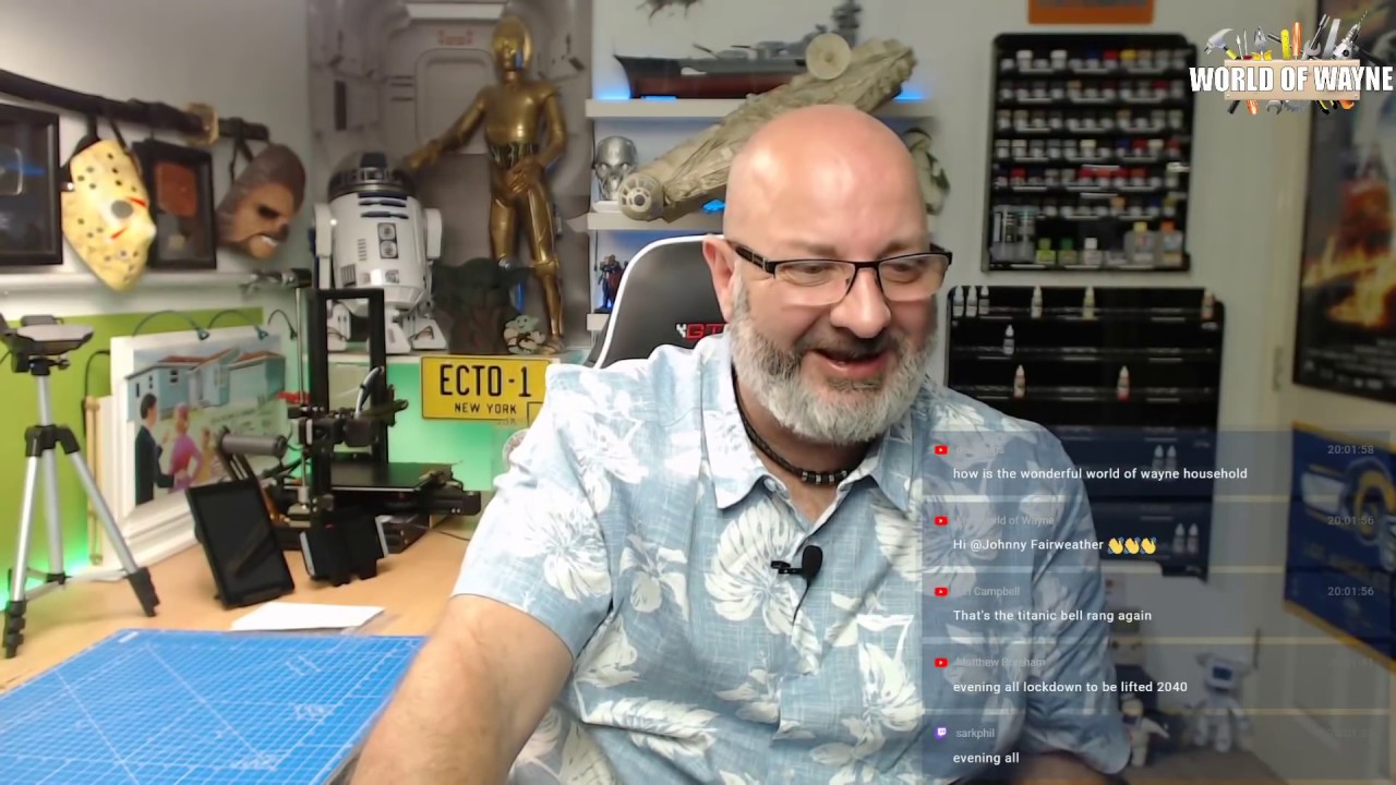 The World of Wayne Scale Modelling Live Stream - YouTube