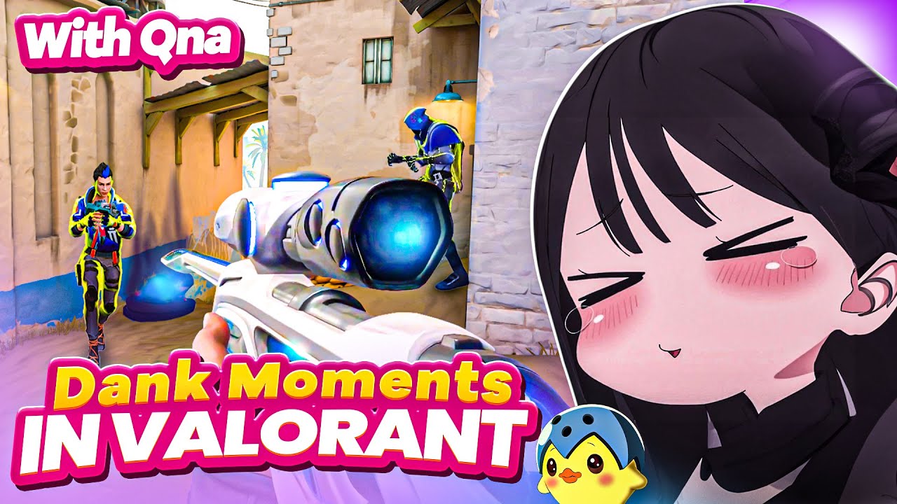Dank Moments In Valorant WITH *QNA* | Kiwi Shio #valorant #gaming #fyp ...