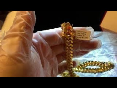 Daniel Jewelry Inc. 10mm 24" 14k Miami Cuban Link 2020 Unboxing - YouTube