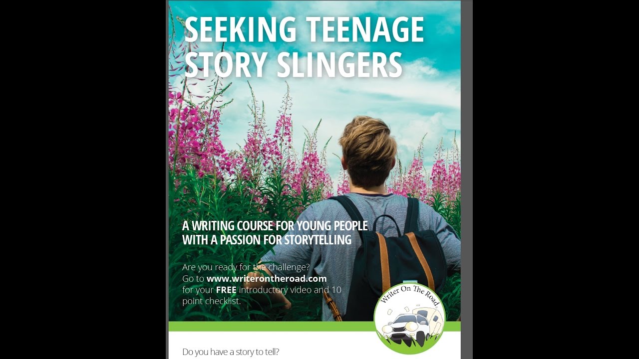 Story Slingers Teen Novel Writing Course Introduction - YouTube