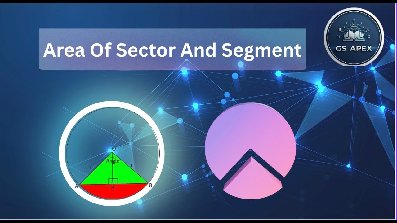 Area of triangle and Segment | Areas of a Segment | Area of a Circular Segment | Triangle in ...
