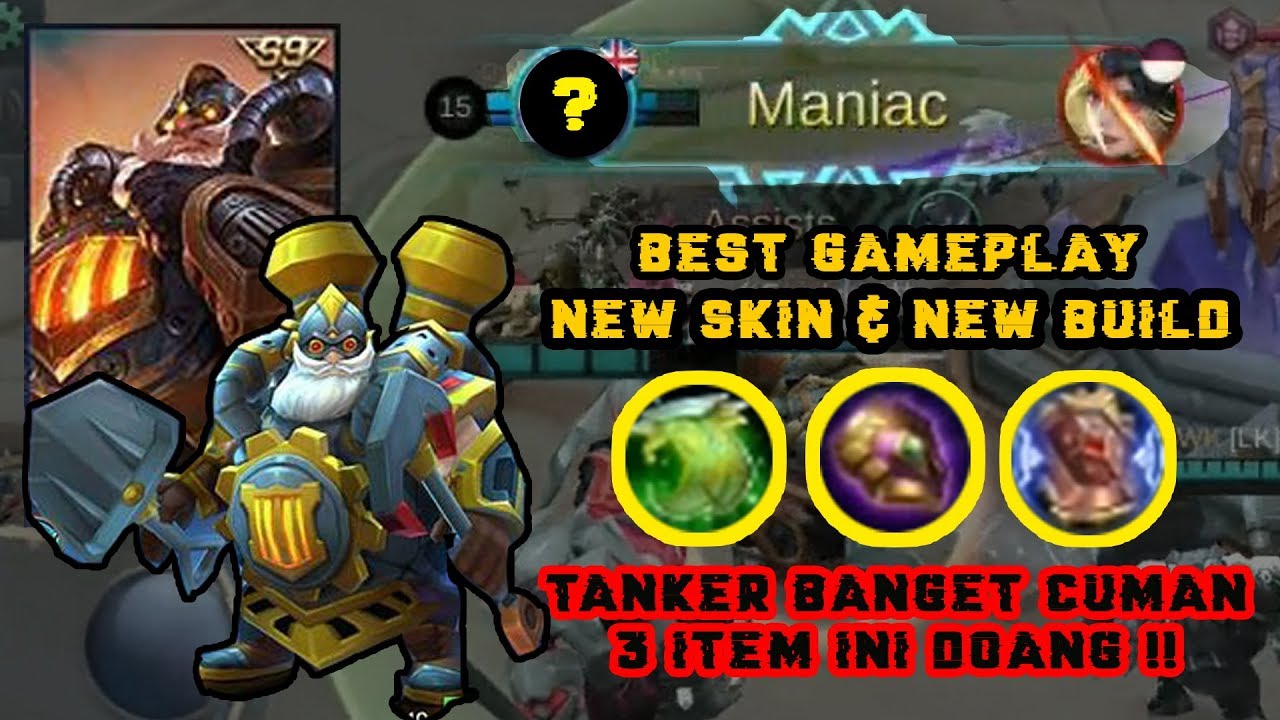 FRANCO Build Item Ter-Tanker !! Best Hook, Best Build & Emblem Set ...