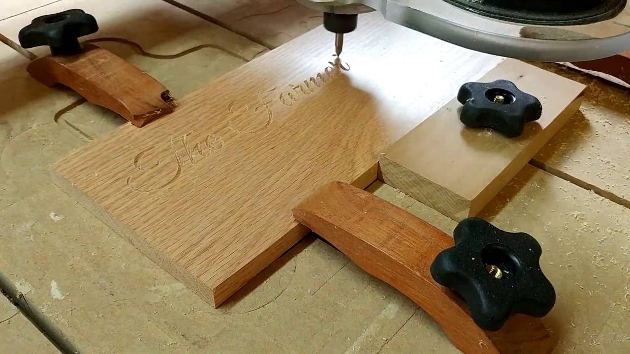Zenbot cnc sign carving - YouTube