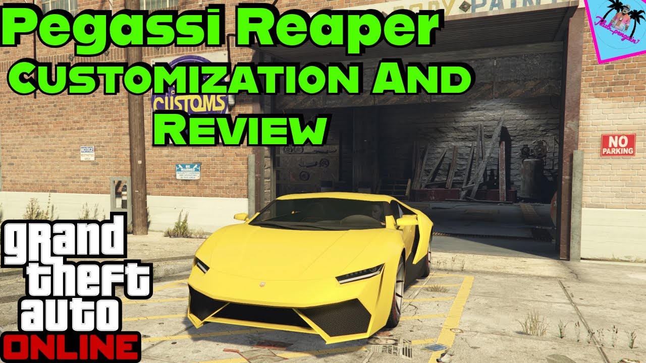 Pegassi Reaper Customization And Review. GTA Online. - YouTube