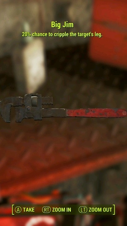 fallout 4 how to get big jim unique melee weapon #fallout #gaming # ...