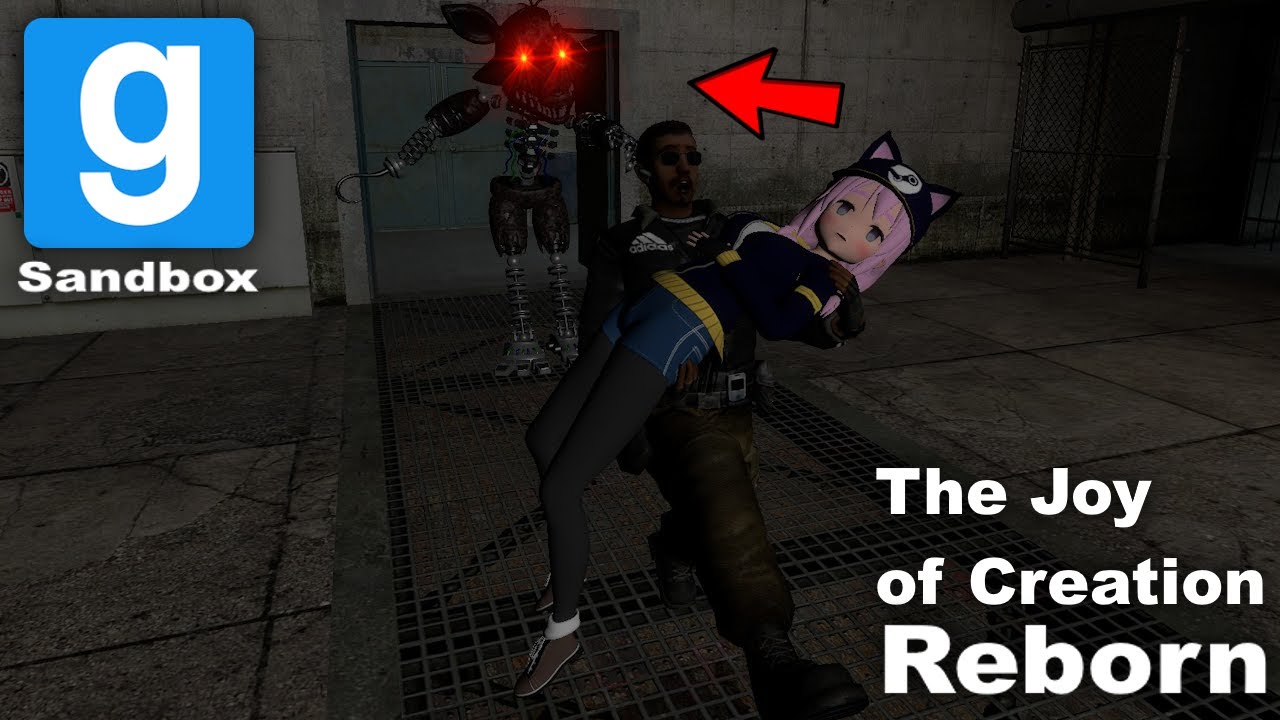 Stuck In This Prison with Weird Animatronics... | Gmod Sandbox Gameplay ...