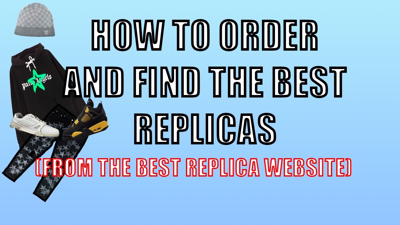 THE BEST REP CLOTHING WEBSITE FOR THE BEST REP CLOTHES AND SHOES - YouTube