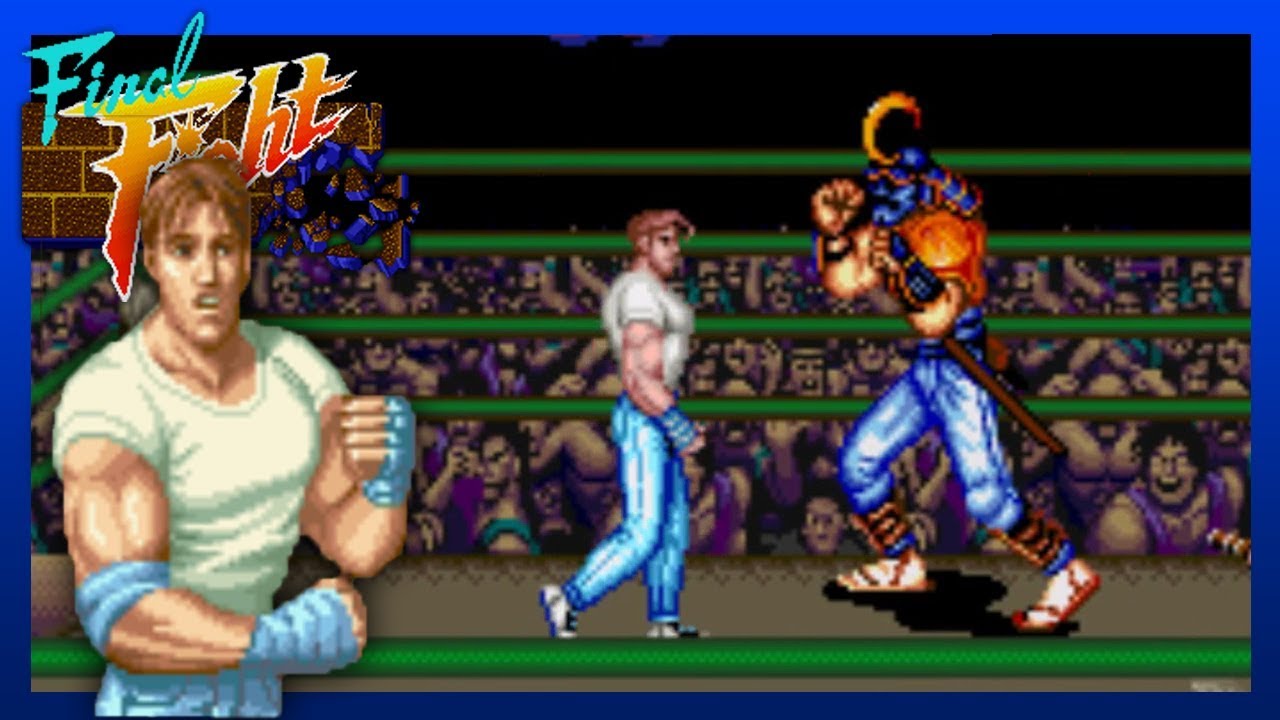 Final Fight (SNES) Round 2 - SUBWAY PARK | Playing With Cody - YouTube