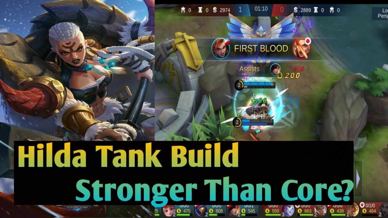 HILDA TANK BUILD GAME PLAY - YouTube