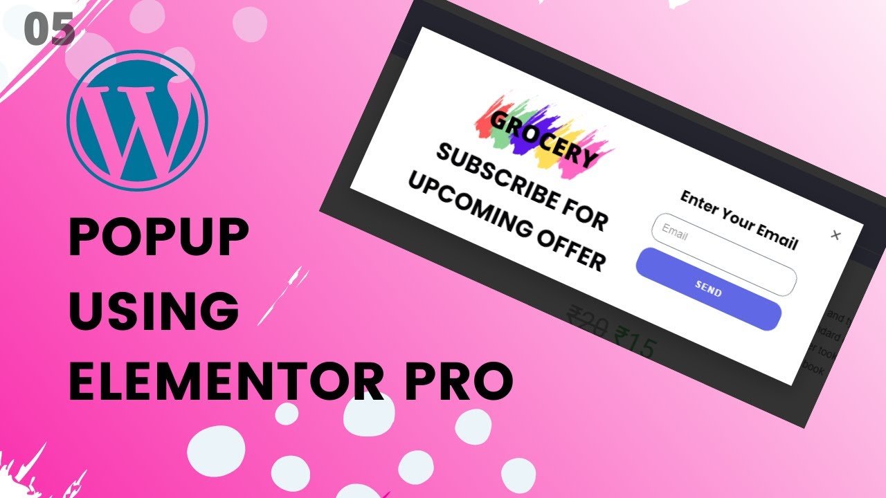Elementor popup on page load in hindi|Popup in wordpress| Ecommerce ...