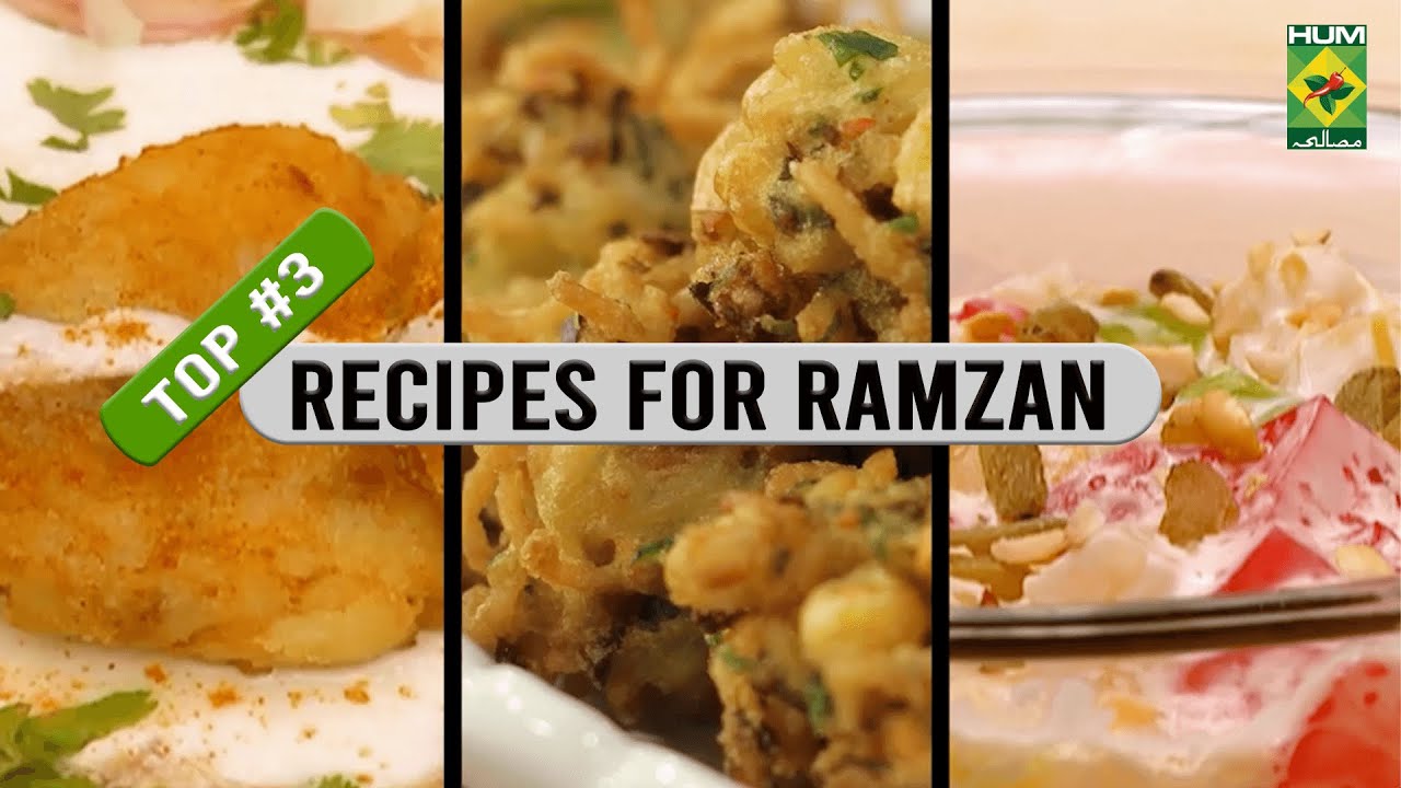 3 Delicious Recipes For Ramzan - Masala Tv Recipes - YouTube