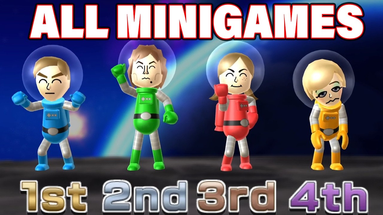 Wii Party All Minigames (Master Difficulty) - YouTube