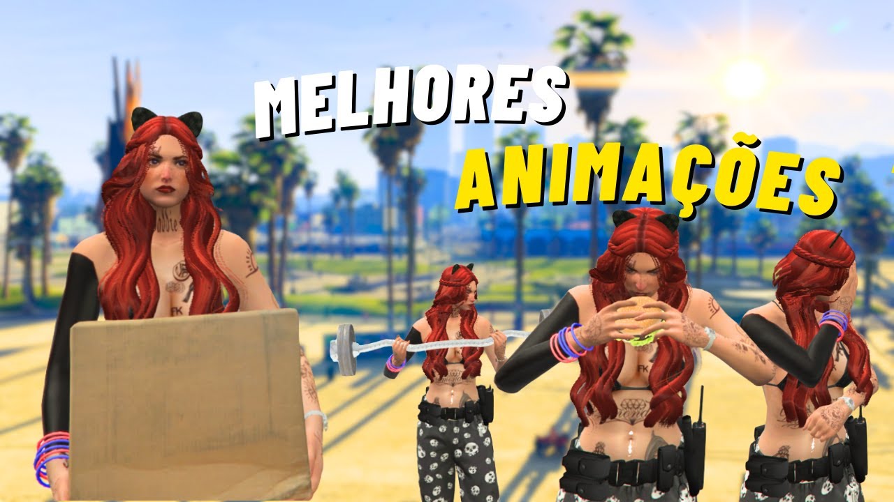 COMO FAZER e MELHORES ANIMAÇÕES NO GTA RP fivem - YouTube