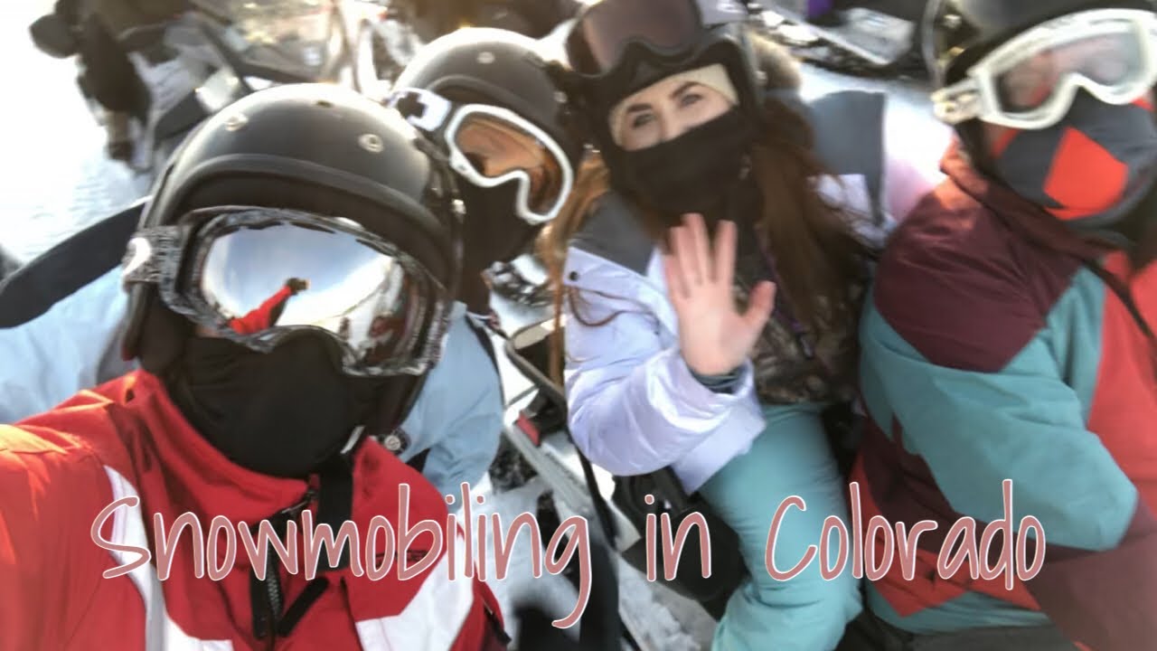 Snowmobiling in Colorado | Vlog | Jessica Hatchell - YouTube