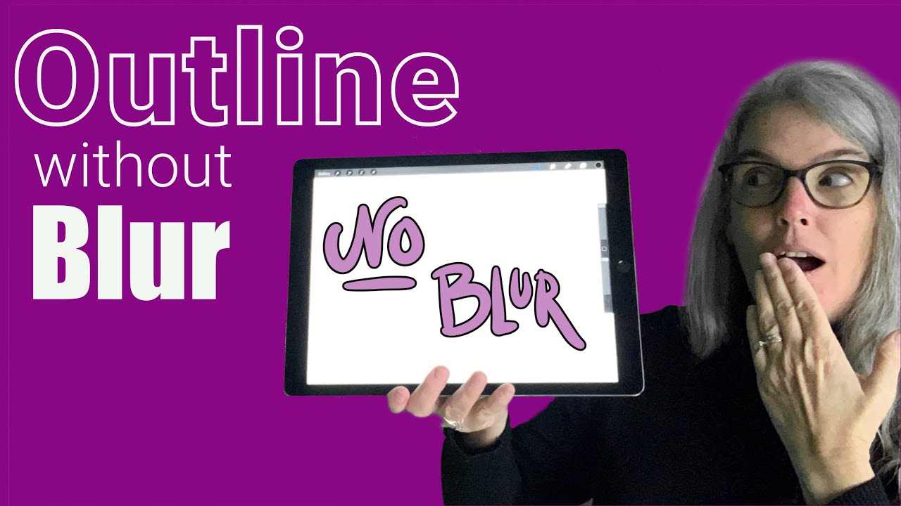 Outline Anything In Procreate 1 Without Blurring YouTube Outline Anything In Procreate 1 Without Blurring YouTube