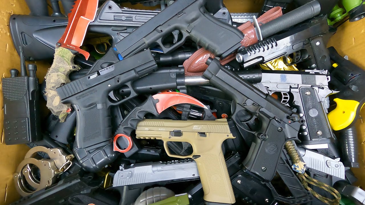 Alpha Ble-001, Beretta M-92, Glock Tactical Series 17 and 18 Airsoft ...